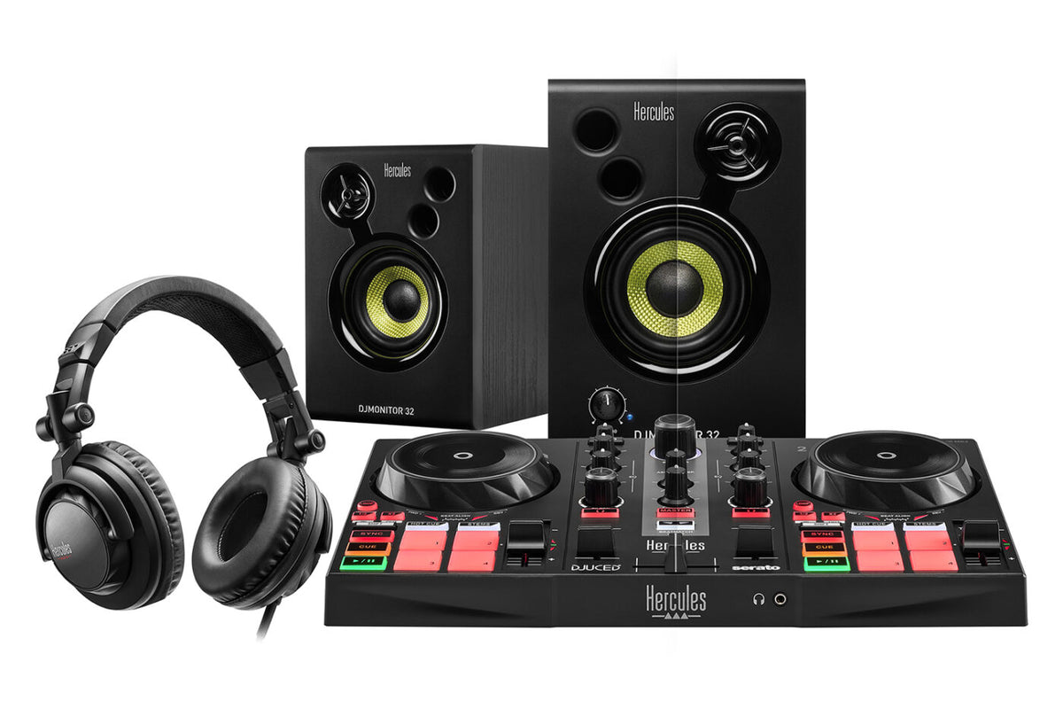 Hercules DJ Learning Kit mk2 w/ inpulse 200mk2 & Serato DJ Lite – JK Pro Audio